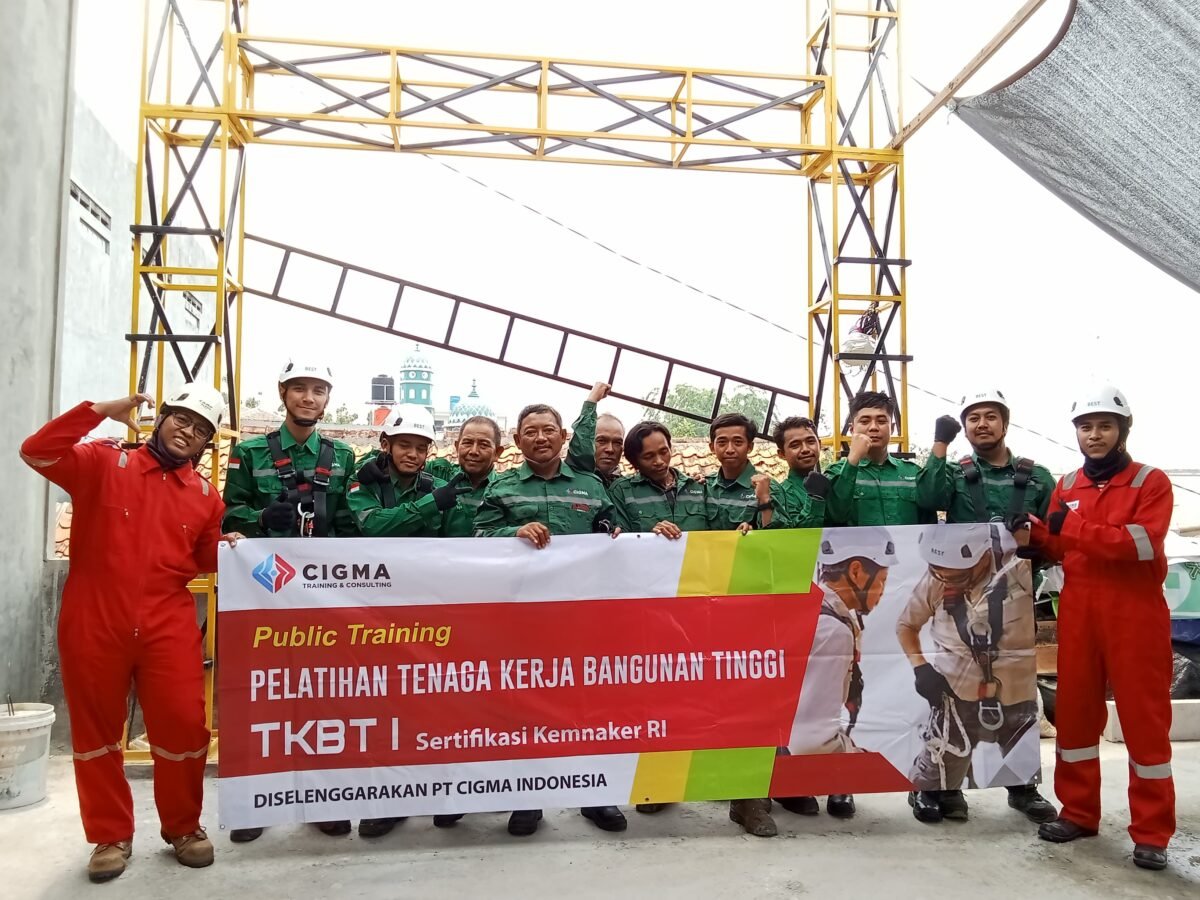 Pelatihan dan Sertifikasi TKBT 1 - Jasa pelatihan dan sertifikasi K3 KEMNAKER